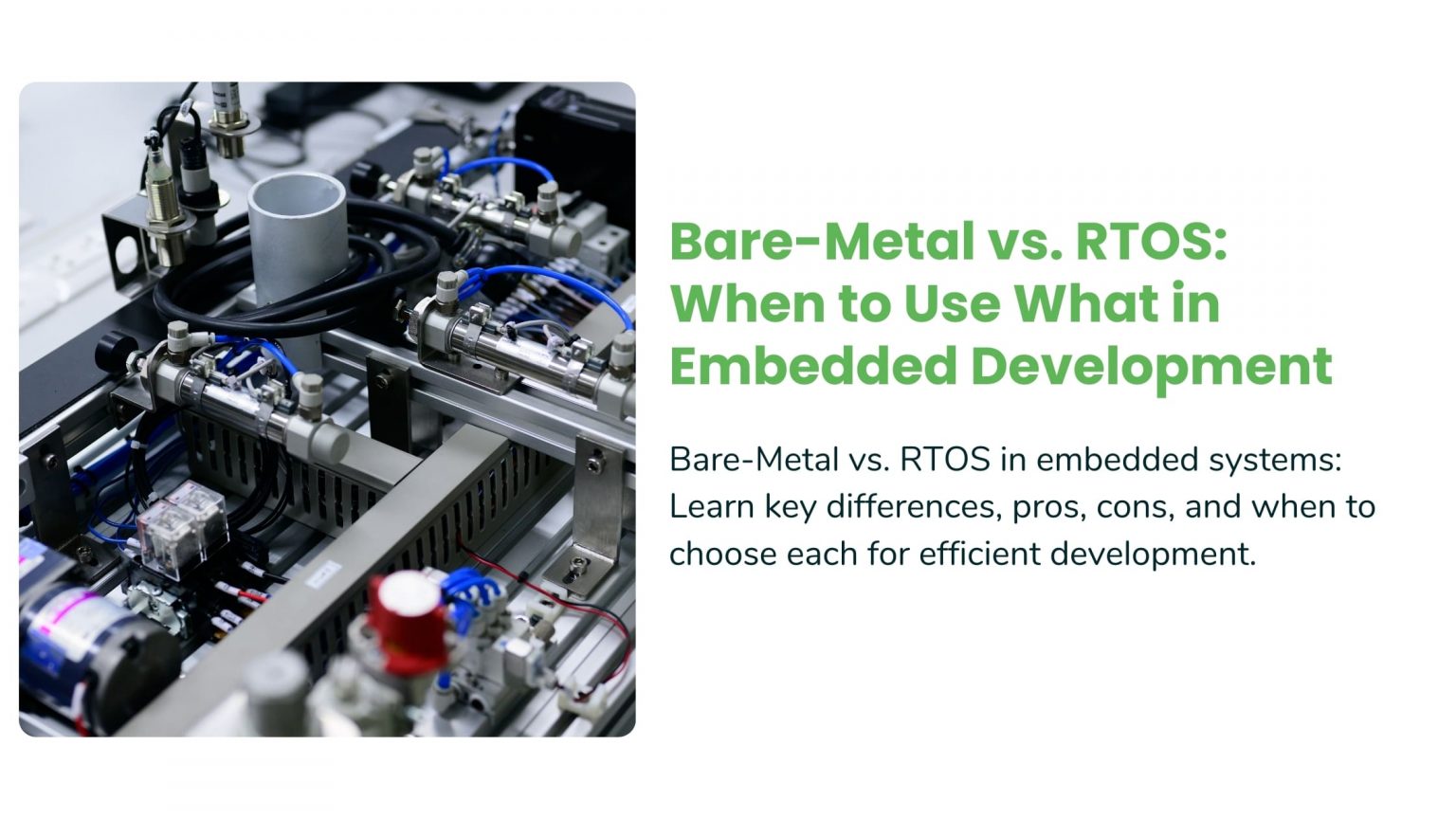 RTOS vs. Bare-Metal: Key Differences in Embedded Development - Maven ... RTOS vs. Bare-Metal: Key Differences in Embedded Development - Maven ...